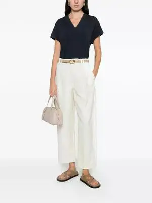Brunello Cucinelli V-neck T-shirt - Blue