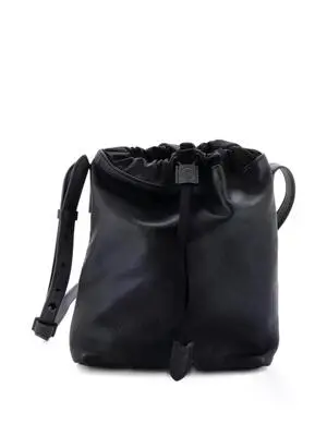 LOUIS VUITTON Monogram Shadow Leather Nano Bucket Bag