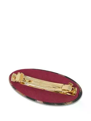 Etro Leopard-print Hair Clip