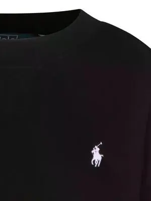 Polo Ralph Lauren Logo-embroidered Crew-neck Sweater - Black