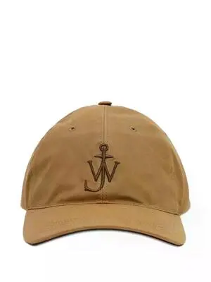 JW Anderson Logo-embroidered Baseball Cap - Brown