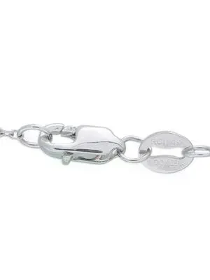 LB EXCLUSIVE 14k White Gold Diamond Heart Pendant Necklace