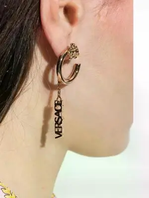 Versace Medusa-logo Hoop Earrings