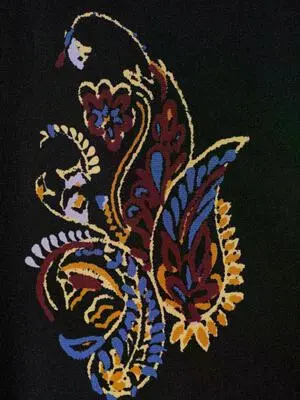 Etro Paisley Print Jacket - Black
