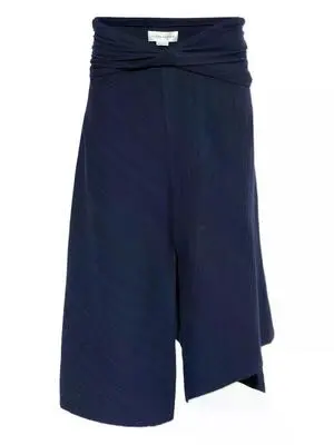 Victoria Beckham Midi Skirt With Knot Detail