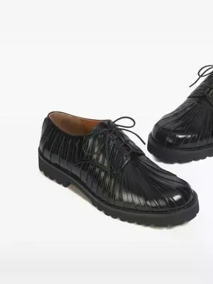 Marni Leather Strip Derby Shoes