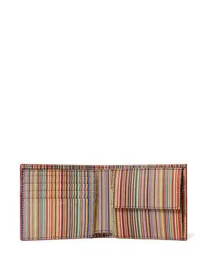 Paul Smith Striped Leather Wallet