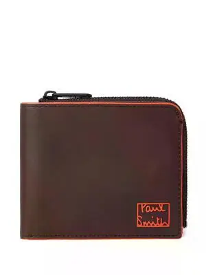Paul Smith Zip-around Leather Wallet - Brown