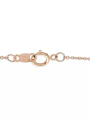 LB EXCLUSIVE 14k Rose Gold Diamond Bar Necklace