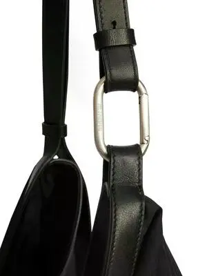 JIL SANDER Leather-strap Tote Bag - Black