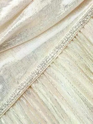 SELF-PORTRAIT Pleated Maxi Dress