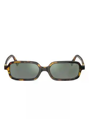 Miu Miu Rectangle-frame Sunglasses - Brown