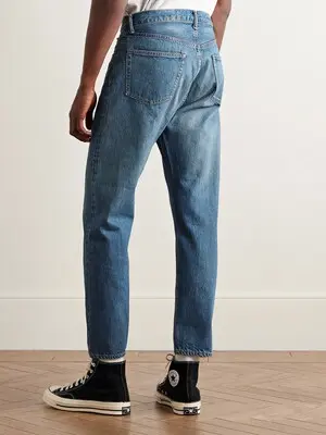 A.PRESSE Straight-leg Selvedge Denim Jeans