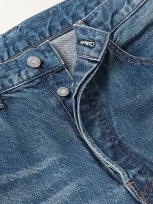 A.PRESSE Straight-leg Selvedge Denim Jeans