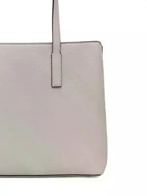 Guess Meridian Ii Triangle-logo Tote Bag - Neutrals