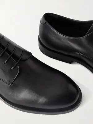JIL SANDER Leather Derby Shoes
