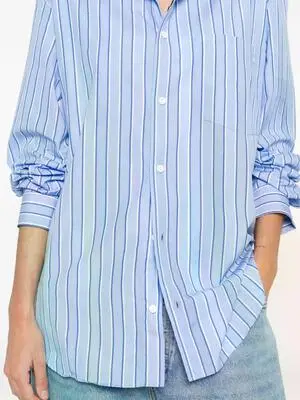 Matteau Striped Classic Shirt - Blue