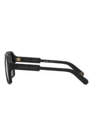Philipp Plein Geometric Frame Sunglasses