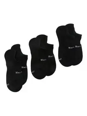 Marc O'polo Logo Detail Socks - Black