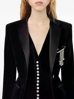 Rabanne Jewel-button Blazer
