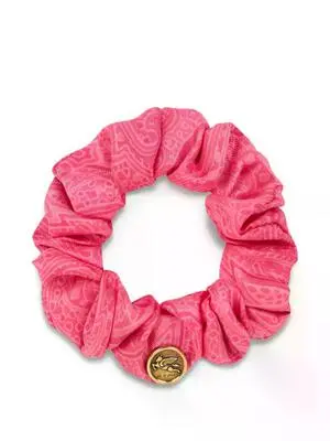 Etro Silk Scrunchie - Pink