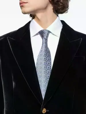 Etro Patterned Necktie - Blue