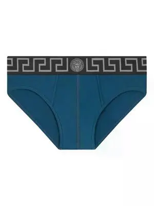Versace Medusa-motif Briefs - Blue