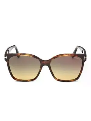 TOM FORD Cat-eye Frame Sunglasses - Brown