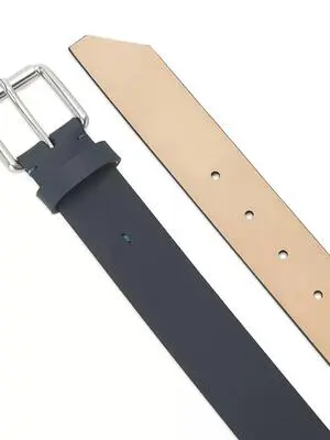 Paul Smith Leather Belt With Stripe Detail