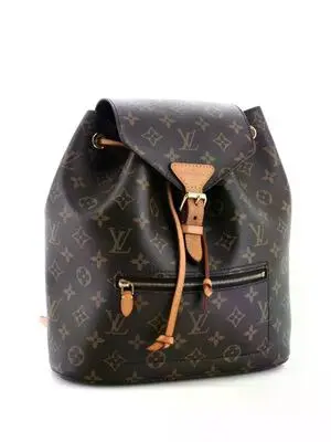 LOUIS VUITTON Montsouris Nm Monogram Canvas Pm Backpack - Brown