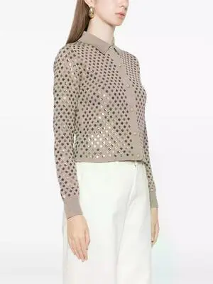 Max Mara Sequin-embellished Cardigan