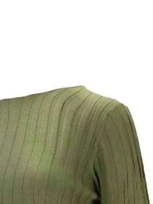 LA ROSE Ribbed Long-sleeve Top