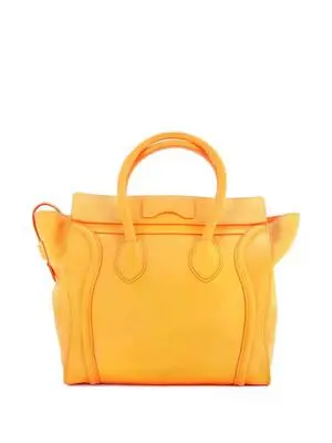 Celine Luggage Grainy Leather Mini Tote