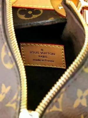 LOUIS VUITTON Side Trunk Handbag Monogram Canvas Pm