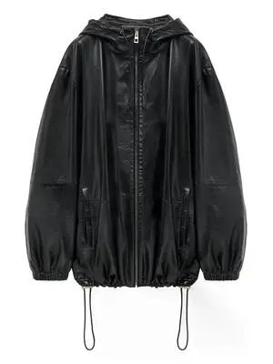 Loewe Zip Closure Hooded Jacket