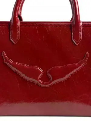 Zadig&Voltaire Angel Tote Xs Bag - Red