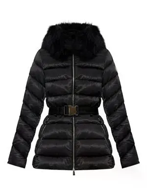 Moncler Long-sleeve Belted Jacket