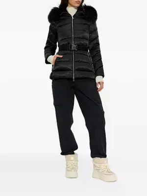 Moncler Long-sleeve Belted Jacket