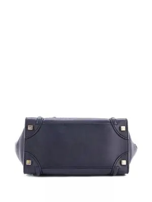 Celine Luggage Bag Grainy Leather Mini Tote
