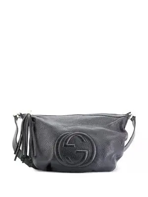 Gucci Soho Messenger Bag Leather Medium - Black