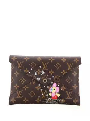 LOUIS VUITTON Kirigami Pochette Set Limited Edition Vivienne Xmas Monogram Canvas - Brown