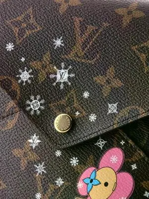 LOUIS VUITTON Kirigami Pochette Set Limited Edition Vivienne Xmas Monogram Canvas - Brown