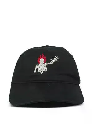 MELT Embroidered Skeleton Cap - Black