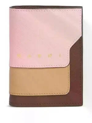 Marni Saffiano Bifold Wallet - Pink
