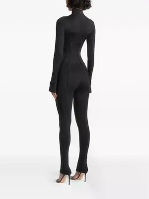 Manière De Voir Contour Jumpsuit With Buttoned Corset