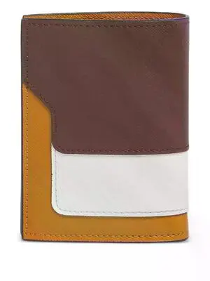 Marni Colour Block Snap Wallet