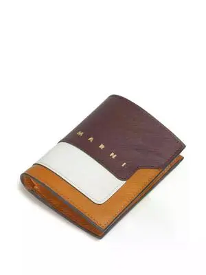Marni Colour Block Snap Wallet