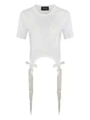 Simone Rocha Bow-tails Short-sleeve T-shirt
