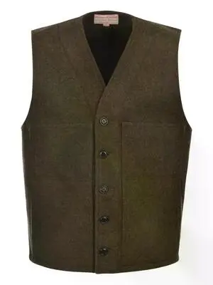 Filson Buttoned Mackinaw Wool Waistcoat