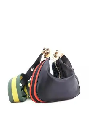 Gucci Attache Small Leather Shoulder Bag - Black